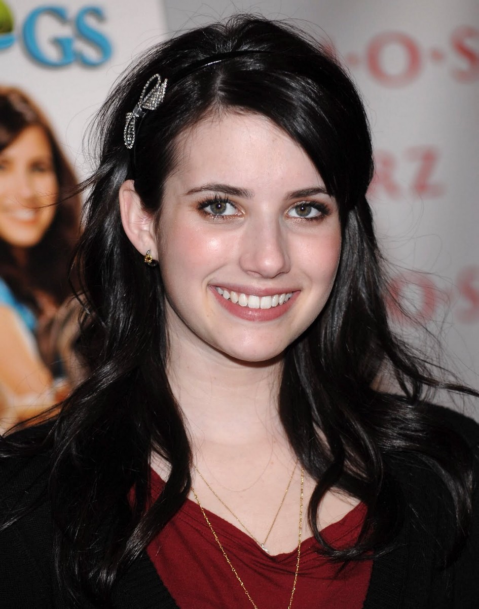 Emma Roberts Black Hair Emma Roberts Brown Hair
