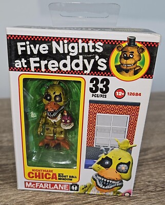 12684 - FNAF - FIVE NIGHTS AT FREDDY'S "Nightmare Chica with Right Hall ...