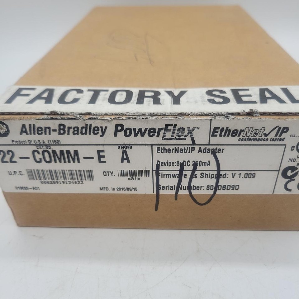Allen-Bradley 22-COMM-E Ethernet Adapter 820919134623 | eBay