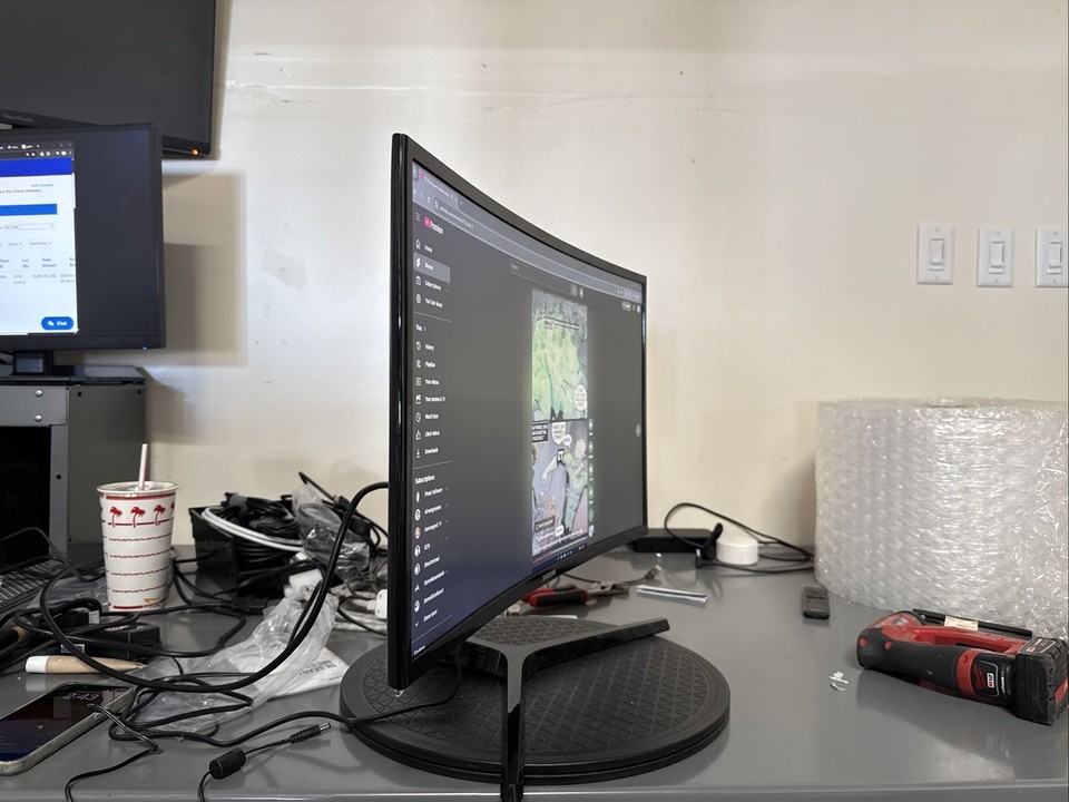 1D Samsung C27F398 27 inch Curved LED Monitor | eBay
