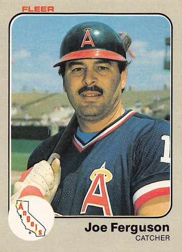 Joe Ferguson 1983 Fleer 87 California Angels Baseball Card | eBay