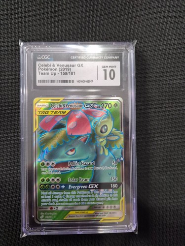RARE TAG TEAM POKEMON CARDS GRADED CGC 10 | eBay