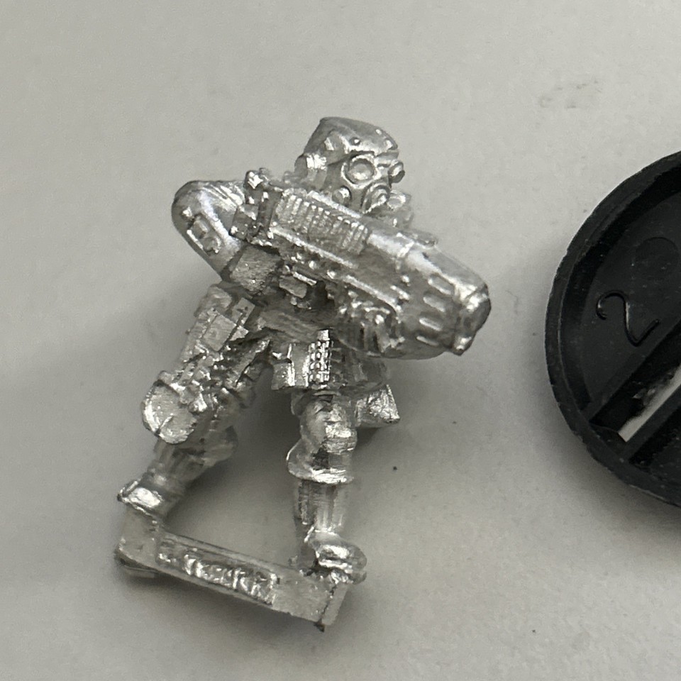 Warhammer 40k Classic METAL Stormtrooper Heavy Plasma Gunner Imperial ...