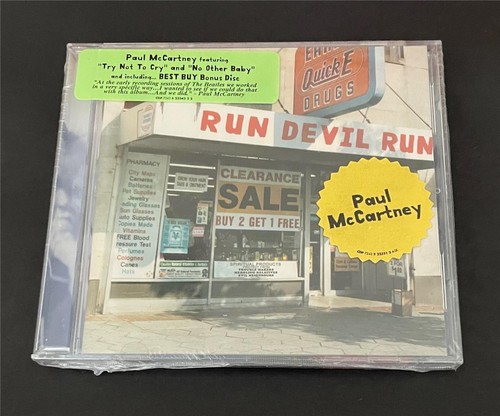 Paul McCartney CD "Run Devil Run" + Best Buy Bonus Interview CD from 1999 SEALED | eBay
