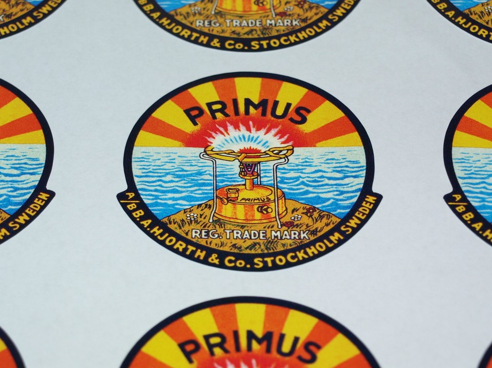 PRIMUS STOVE REPLACEMENT TIN BOX DECAL STICKER SERVICE KIT PART | eBay