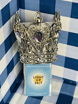 NEW Crown Wallflower NIGHTLIGHT Plug-In Lights Up Bath & Body Works | eBay