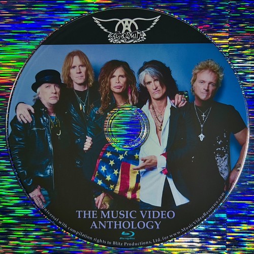 AEROSMITH Music Video Anthology Blu-ray DVD (44 Videos & Alt Versions ...