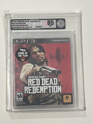 Red Dead Redemption 1 2010 Sony PlayStation 3 PS3 New Sealed VGA 85 ...