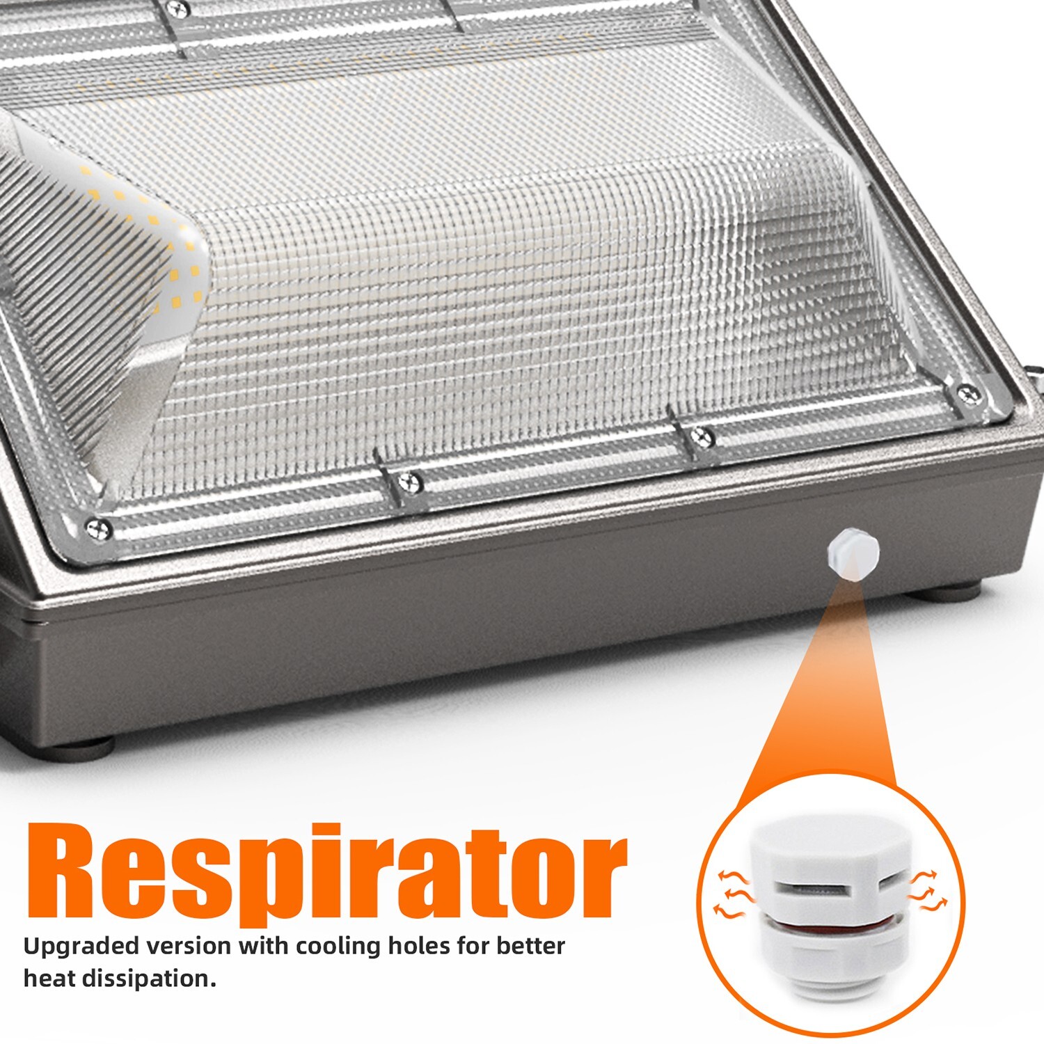 LED Wall Pack Light 150W 5000k White Outdoor Security Lighting Fixture ...