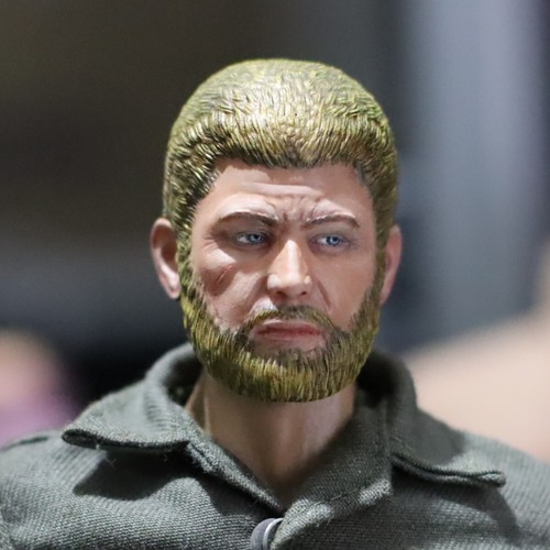 Custom 1/6 Head Sculpt Commission Gi Joe Action Man Adventurer ...