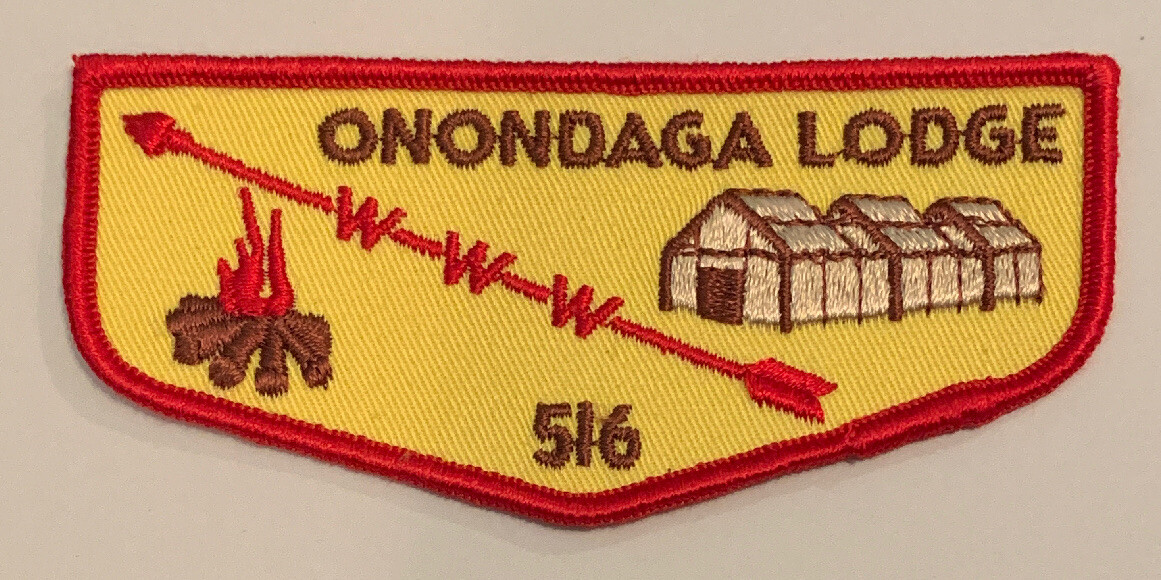 Order of the Arrow Onondaga Lodge 516F1 Rare First Flap Mint | eBay