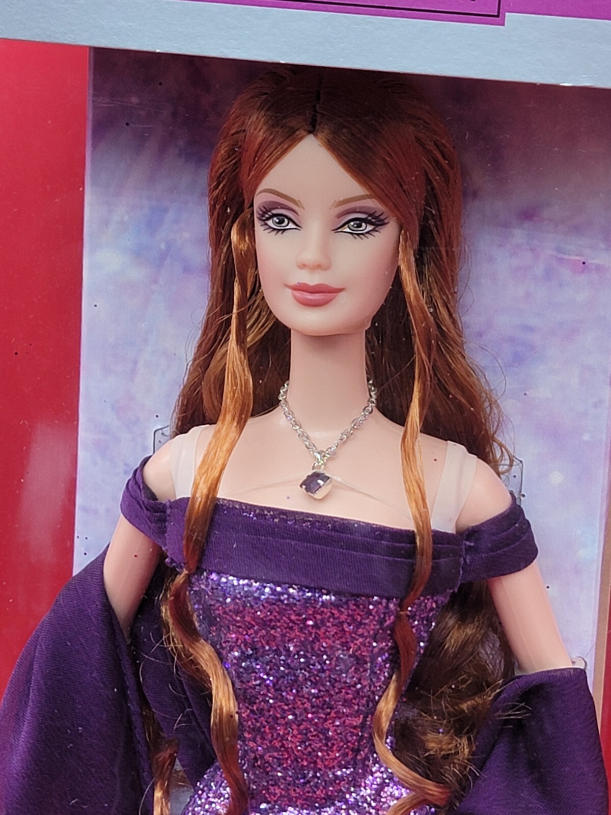 Barbie Birthstone Collection February Amethyst Mattel B3410 MINB for ...