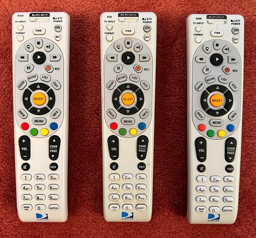 Three DirecTV Remote Controls RC64R, RC65 & RC65R | eBay
