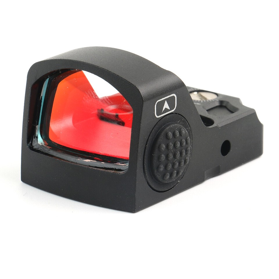 Mini Reflex Red Dot Sight Shake Awake Optic Sight for Rifles Pistols ...