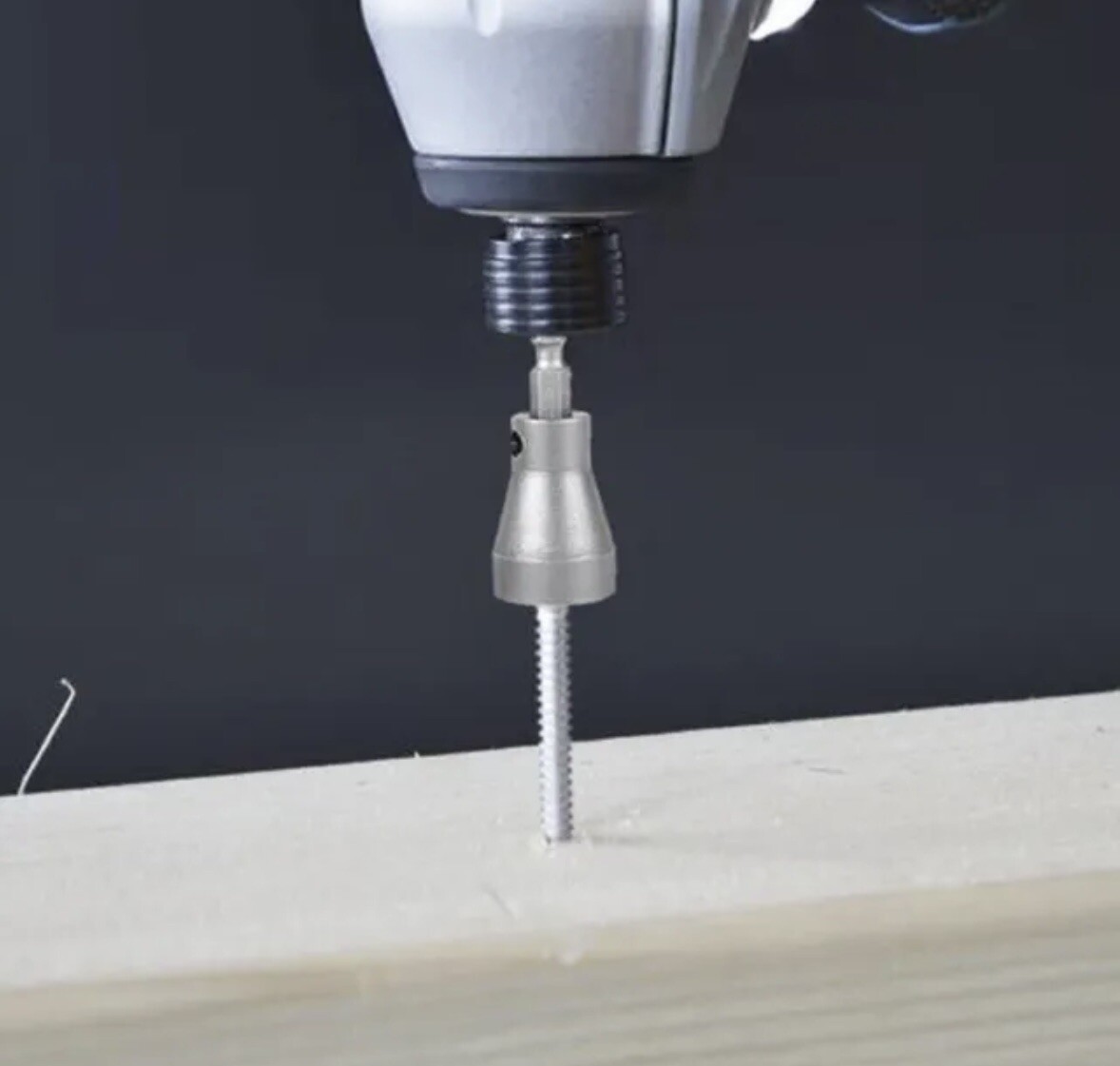 One-Way Screw Remover/Installer Set with Sleeve 3 Piece Tool Bits Power ...