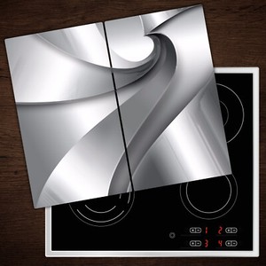 Glass Worktop Saver Ceramic Induction Hob Protector Cover Metal spiral ...