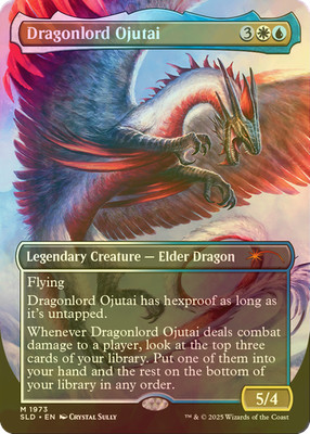 MTG Dragonlord Ojutai FOIL SLD English | eBay