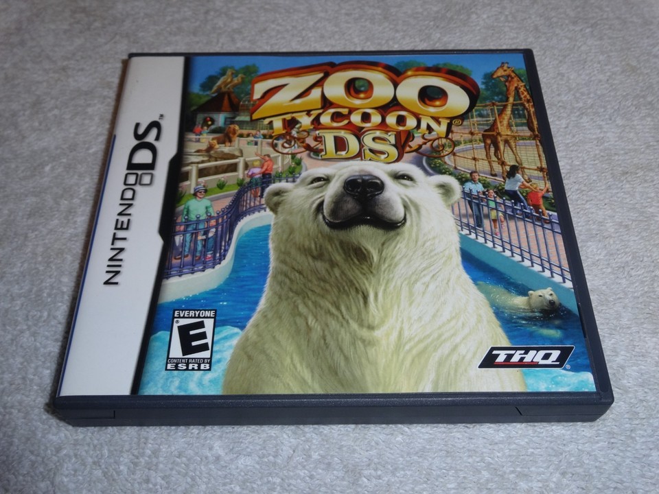 Zoo Tycoon DS Nintendo DS 2005 Complete With Manuals CIB VIDEO GAME ...
