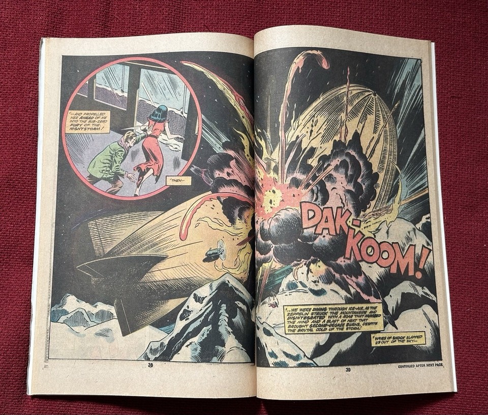 GIANT-SIZE DRACULA # 5 1st John Byrne Marvel Artwork Very Nice ...