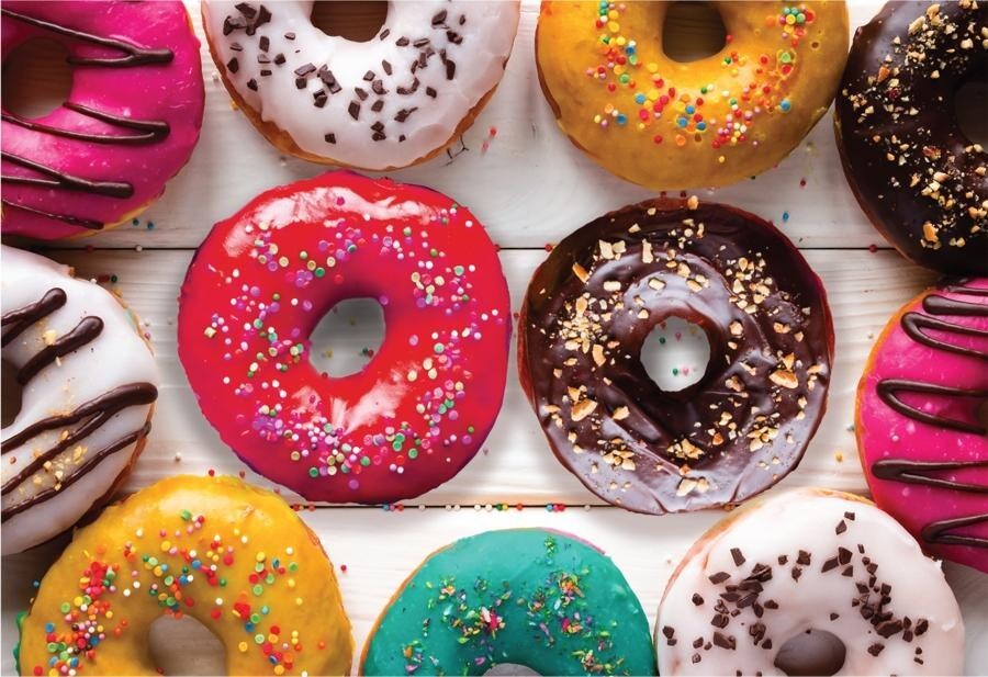 Donuts 150 Piece Mini Jigsaw Puzzle Micro Puzzles New | eBay
