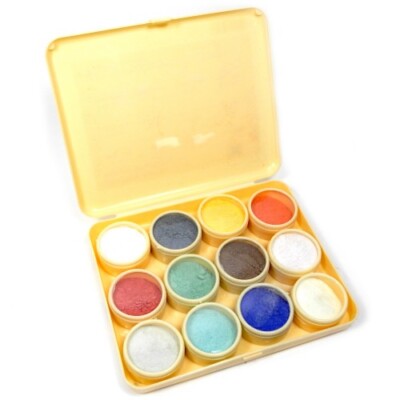 Enamel powders set of 12 Opaque starter set kit enamelling enamels ...
