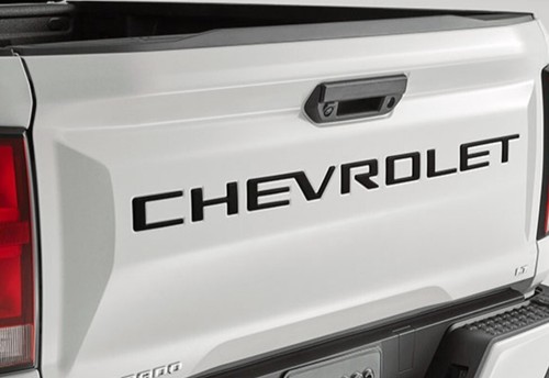 2023-2024 CHEVROLET COLORADO tailgate Letters Tailgate Decals | eBay