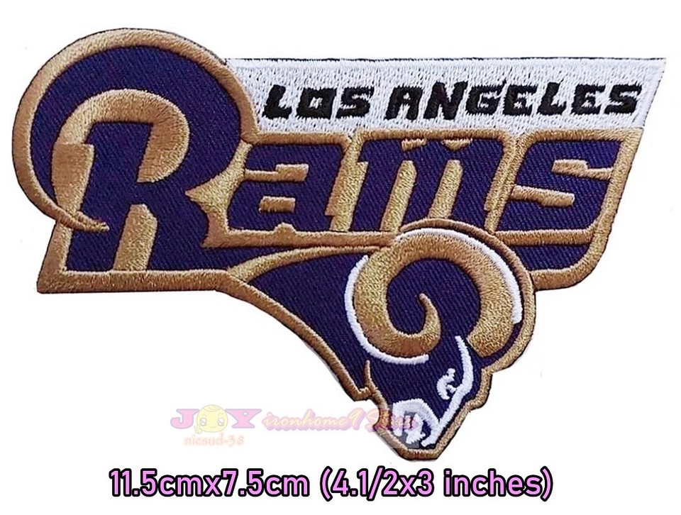 Los Angeles🏈RAMS Patches Sewing on #Select Options From Thai 🛫To🛬USA🚚 ...