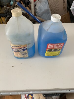 Vintage Bottle Paper Label Windshield Washer Fluid | eBay