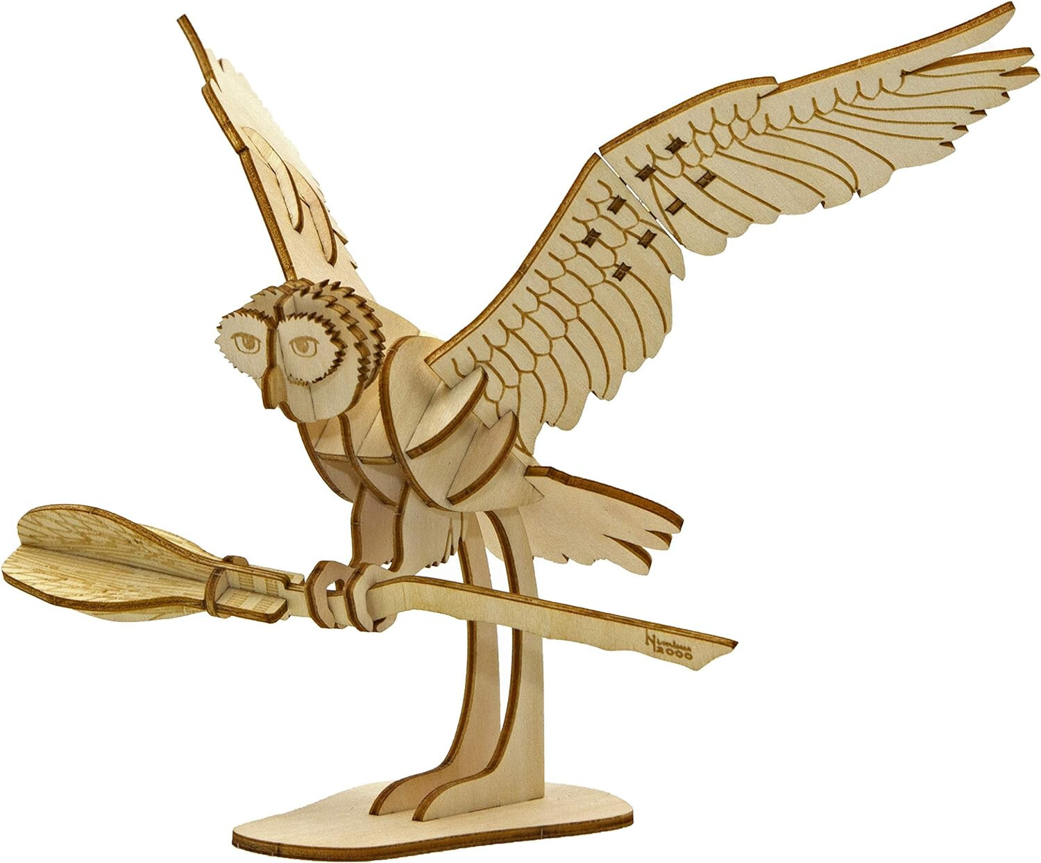 Harry Potter Hedwig 3D Wood Model and Fact Book - No Glue Needed | eBay