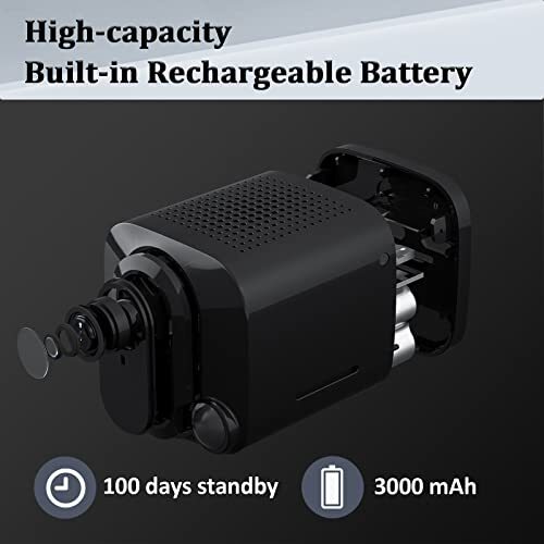 Mini Spy Hidden Camera 4K WiFi Nanny Cam Wireless PIR Small Home ...