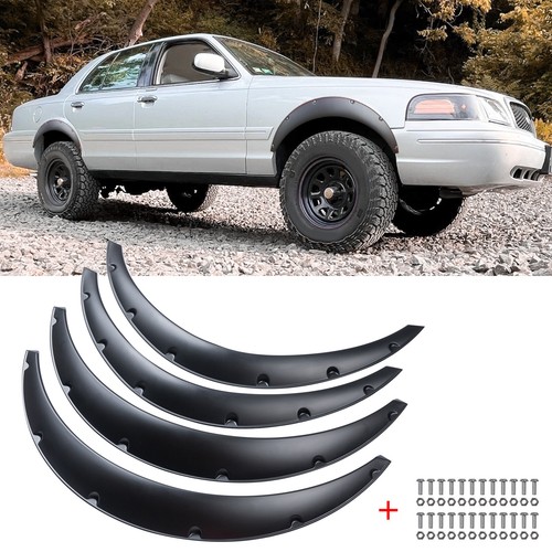 For Ford Crown Victoria Fender Flares Flexible Wheel Wide Body 4pc Kit ...