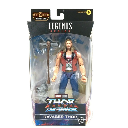 Marvel Legends Series Thor Love And Thunder Ravager Thor Build A Figure ...