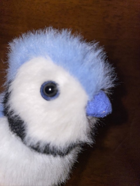 Jellycat I am Birdling Blue Jay BIR6BLJ stuffed animal plush bird 4 ...