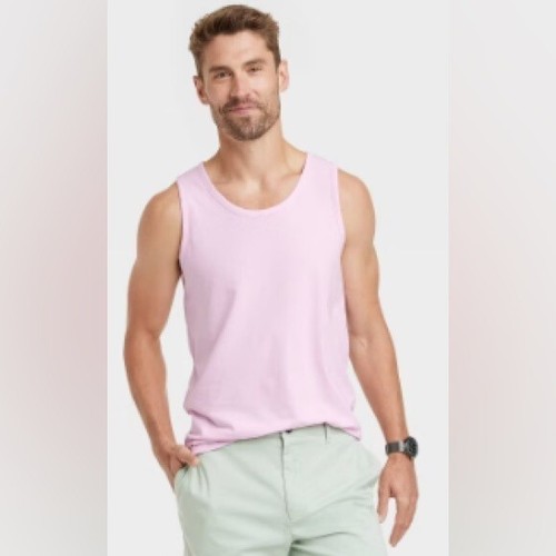 Goodfellow & Co. Men's Pink Tank Top, Size L | eBay