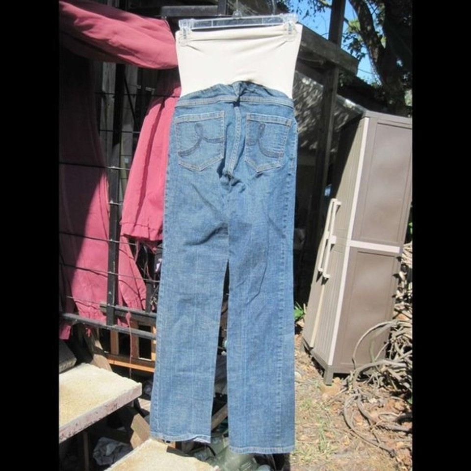 Tan Spandex Secret Fit Belly Band Motherhood Maternity XS Jean ...