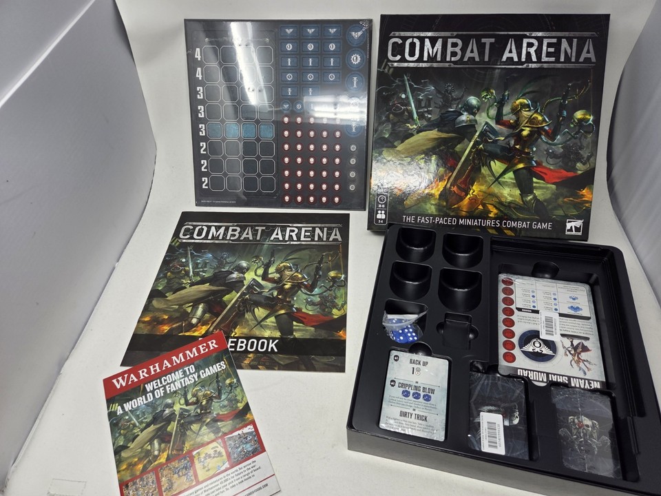 Warhammer 40k Combat Arena Board Game - B & N Exclusive - No Miniatures ...
