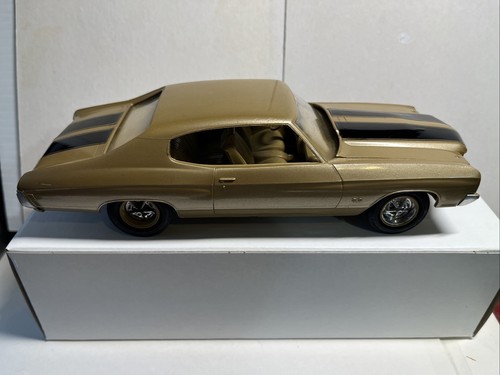 Rare! AMT Old 1970 Chevy Chevelle Brown Hardtop Dealer PROMO MODEL Car ...