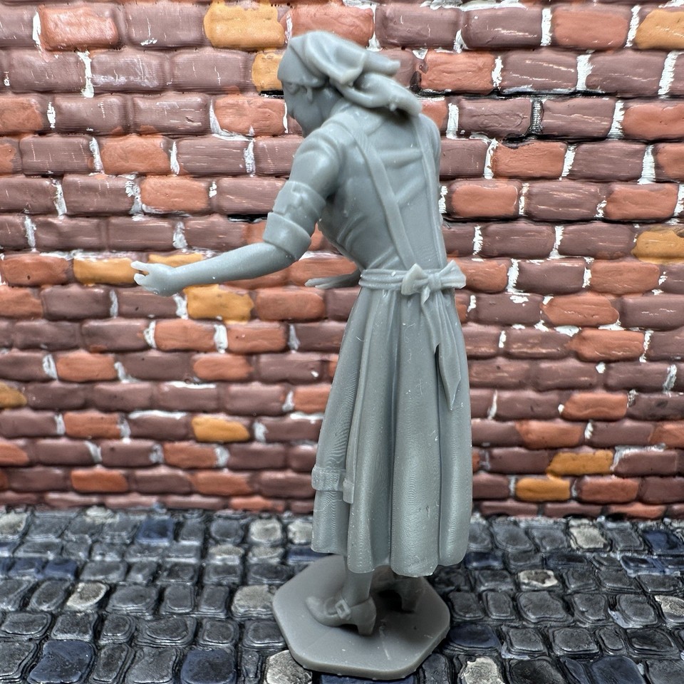 World War 2 Medical Nurse #2 Toy Soldier Civilian Military Resin 1/32 ...