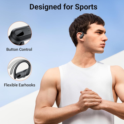 occiam Wireless Earbuds Bluetooth Headphones Ear Buds 96Hrs Playback ...