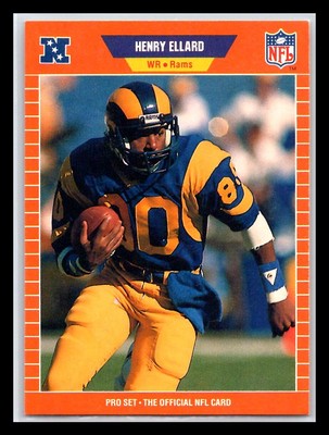 1989 Pro Set #198 Henry Ellard | eBay