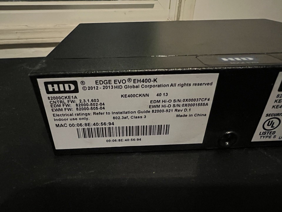 HID Edge EVO EH400-K Networked Controller 82000CKE1A | eBay
