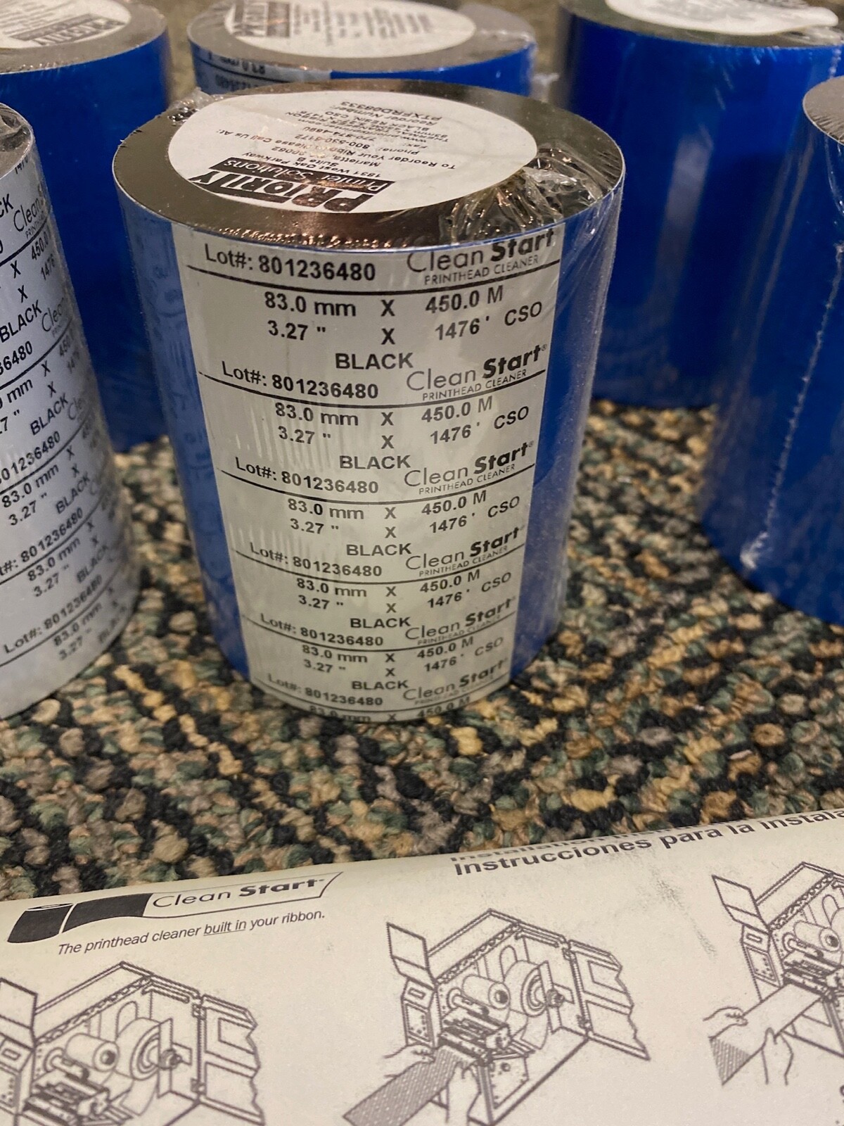 Printronix SL/T4M 252205-001 RFID Thermal Barcode Printer USB Network ...