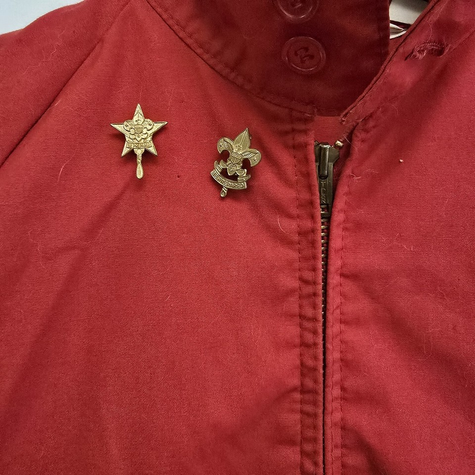Vintage 1970s Boy Scouts Red Jacket Scouting Patch Collection Denali ...
