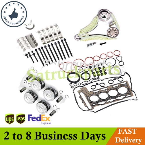 Engine Overhaul Rebuild Pistons Kit For Mini Cooper S JCW R55 R56 R57 ...