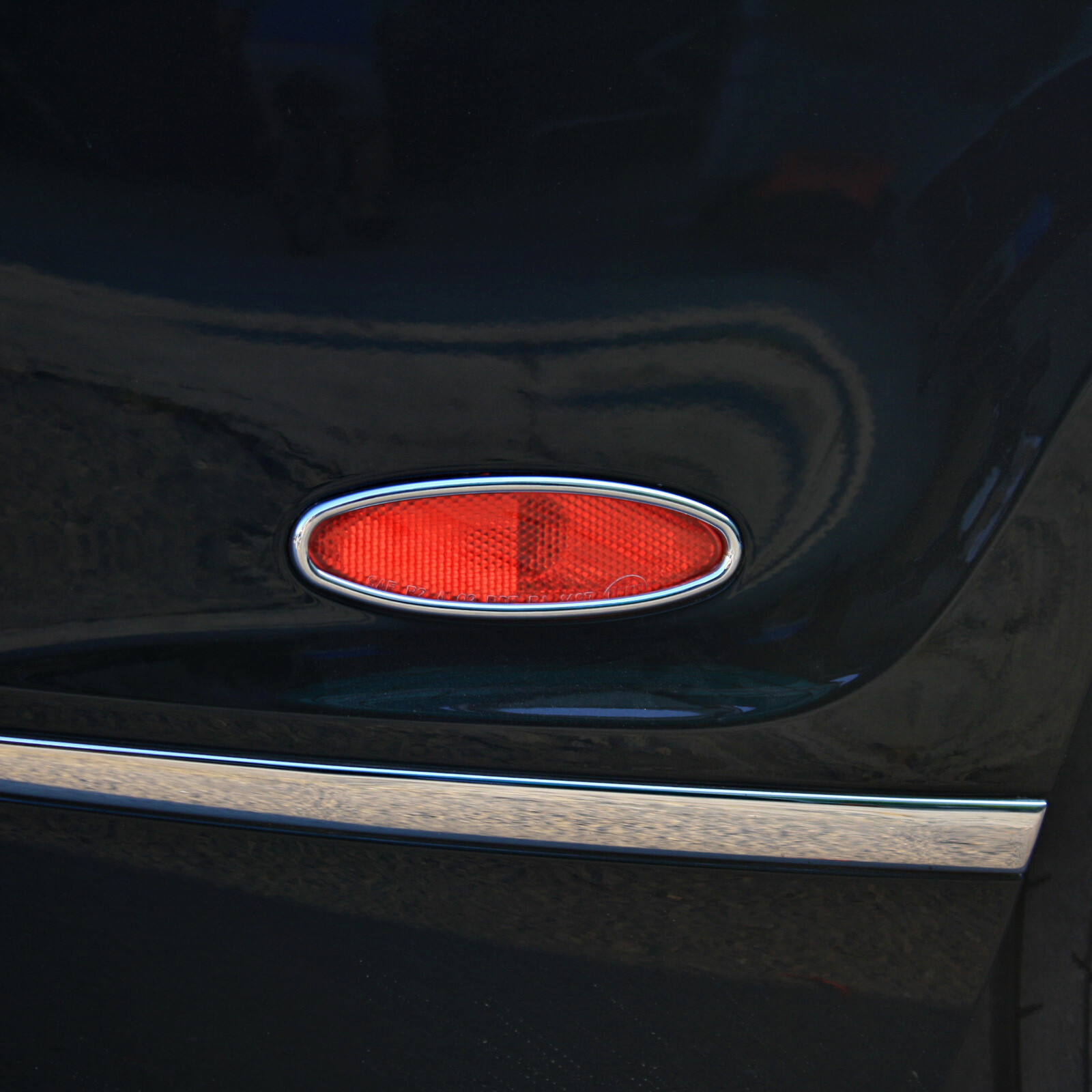 Chrome Rear Bumper Reflector Trim Rim For Bentley Continental GTC ...