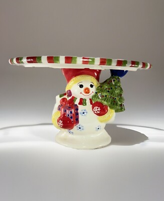 Traditions Holiday Celebration by Christopher Radko Cake Stand | eBay