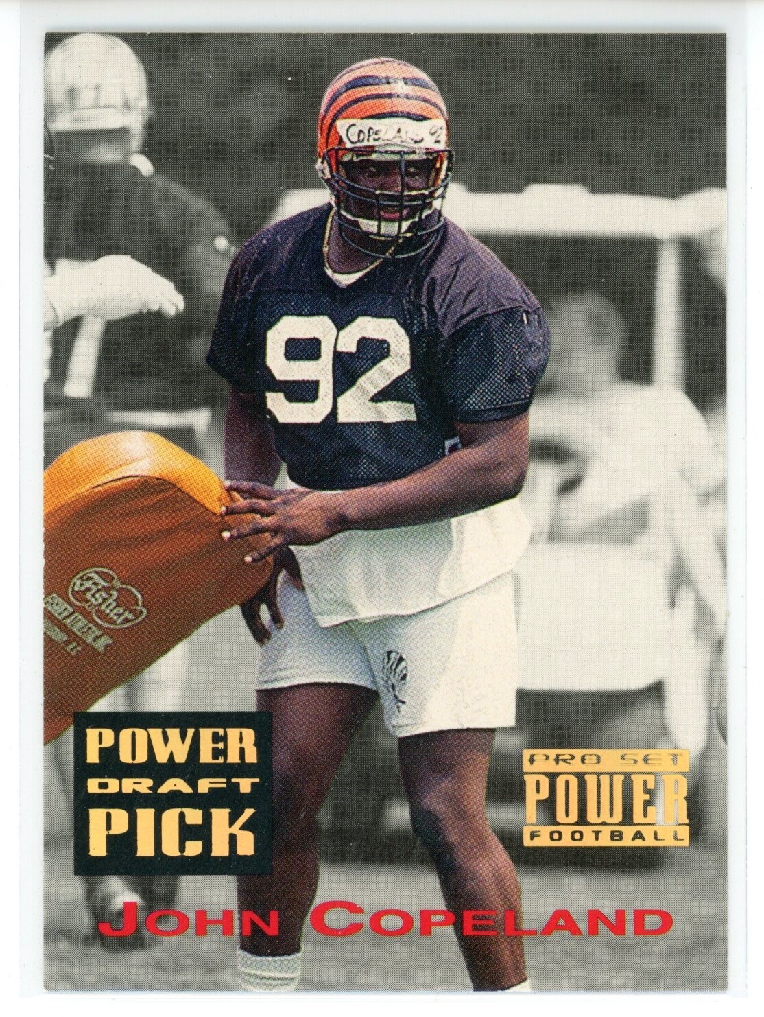 1993 Pro Set Power Draft Pick Gold Foil #PDP40 John Copeland RC ...