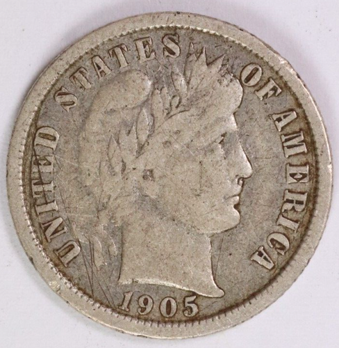 1905-O 10C Barber Dime Very Fine VF Semi-Key Date US Coin | eBay