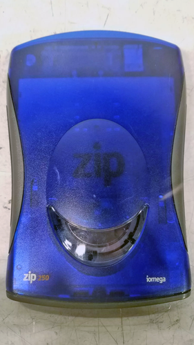 Iomega Z250USBPCM Zip 250 Externally Powered Disk Drive AS-IS FOR PARTS ...