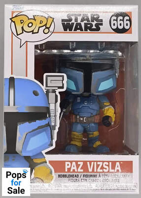 666 Paz Vizsla - Star Wars The Mandalorian Funko POP - Brand New | eBay